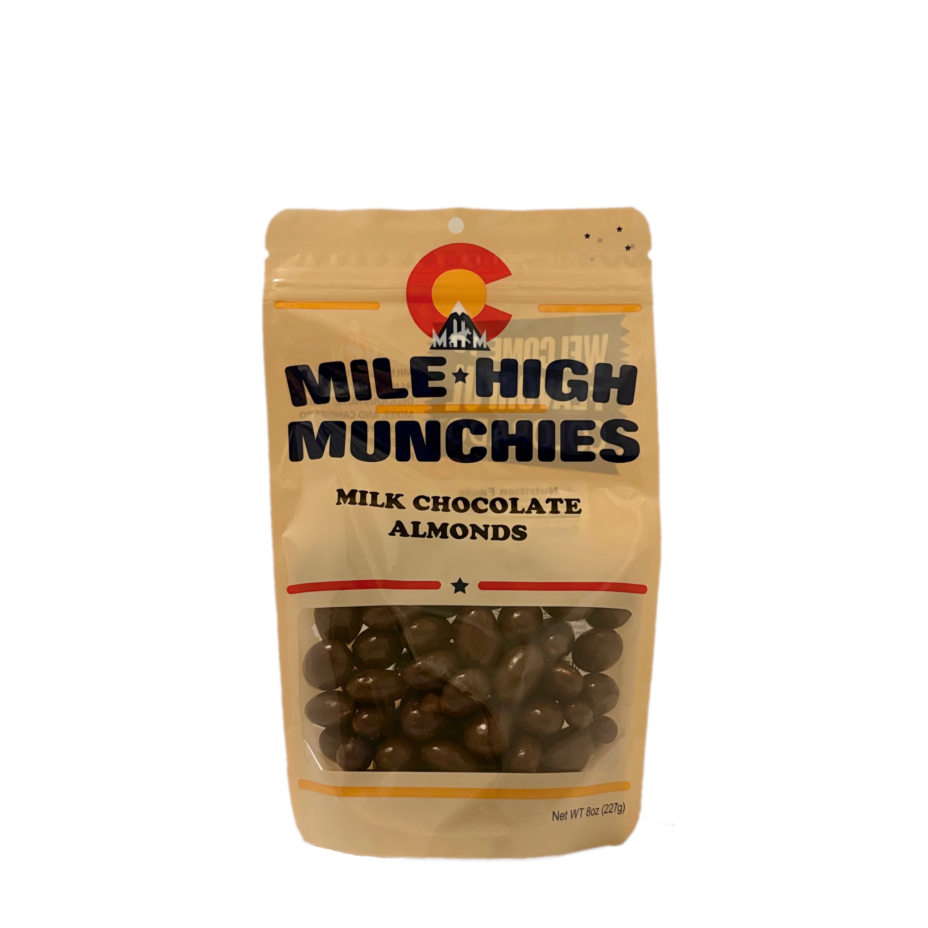 Milk Chocolate Almonds | Colorado Snacks & Gifts | Mile High Munchies